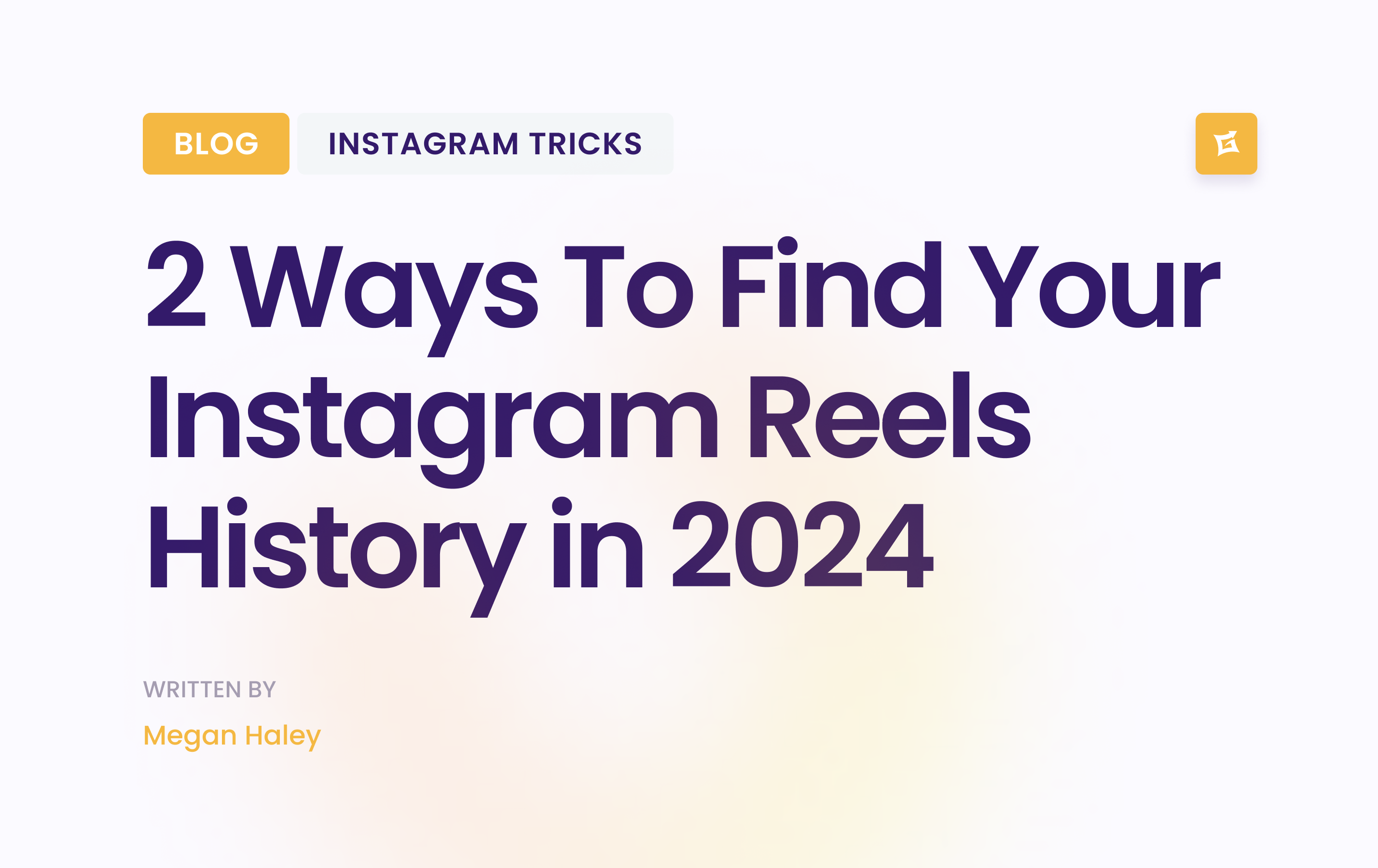 2 Ways To Find Your Instagram Reels History in 2024 | Gainsty