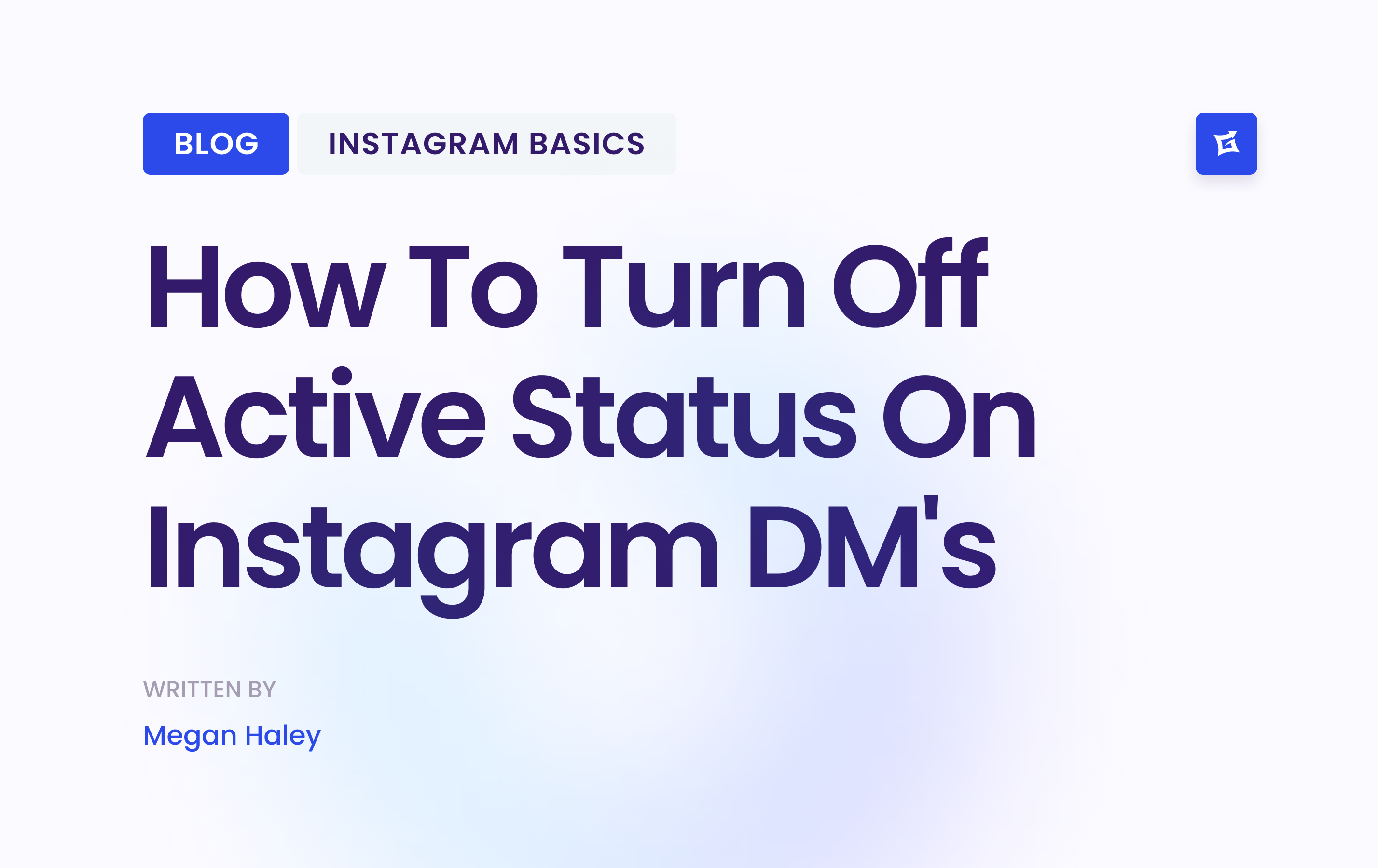 How To Turn Off Active Status On Instagram DM's In One Click | Gainsty